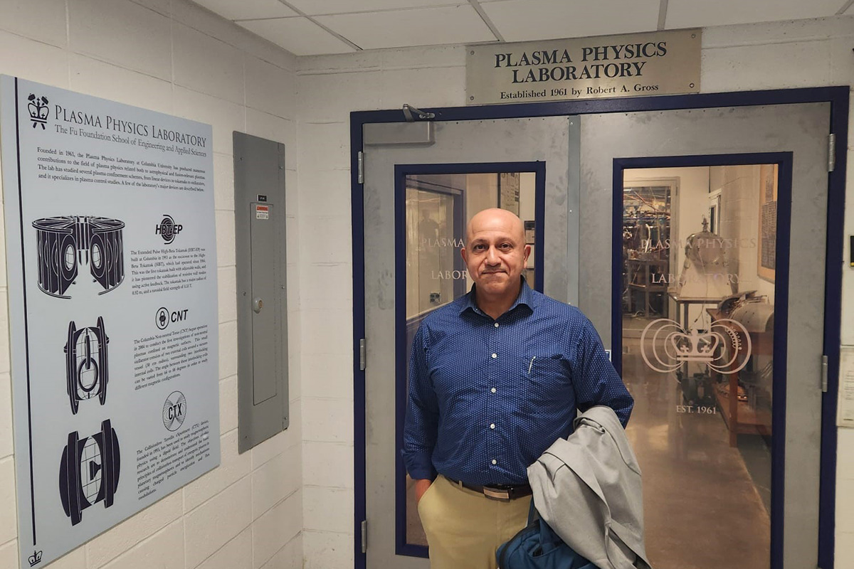 FEAS Professor presents fusion research at Columbia University ...